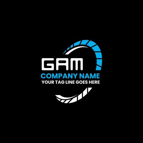 Gam Letter Logo Creative Design With Vector Graphic Gam Simple And