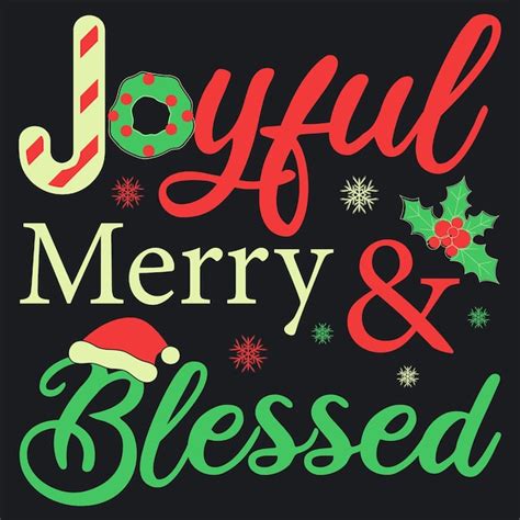 Premium Vector Christmas Day Typography And Graphic T Shirt Design