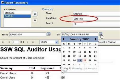 parameters internationalization do you use the datetime data type for
