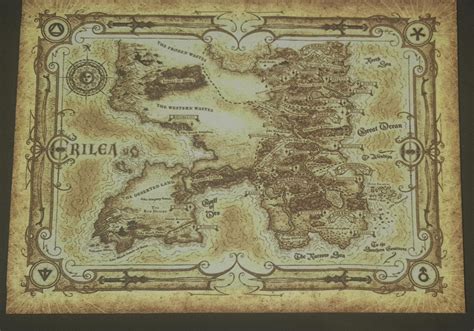 I Had The Tog Map Printed On Canvas For My Bedroom Throneofglassseries