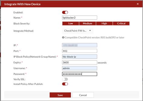 Integrate With Checkpoint Firewall Fortideceptor 610 Fortinet Document Library