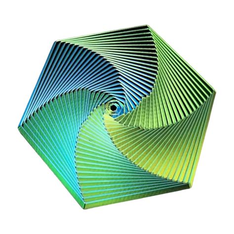 Fractal Fidget Hexagon 3d Printed Hexagon Fidget Toy Infinity Cube