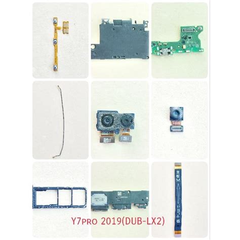 กล้อง แพร สวิตซ์ ชาร์จ ฝาครอบ ใช้สำหรับhuawei Y7pro 2019 Dub Lx2 Shopee Thailand