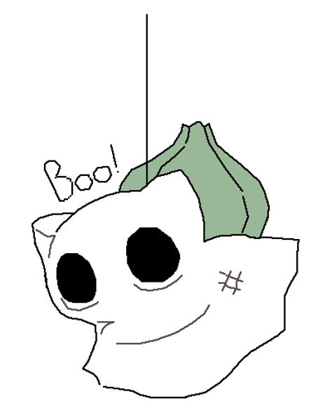 Pixilart Ghost By Din0cactuslife