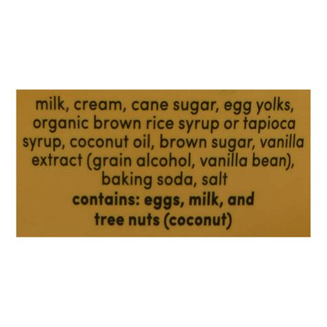 Van Leeuwen Ice Cream French Honeycomb Ingredients