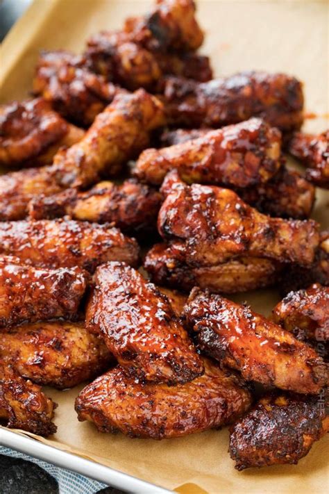 Insanely Tasty Chicken Wing Recipe Dry Rubbed Then Hickory Smoked To Perfection And Dont