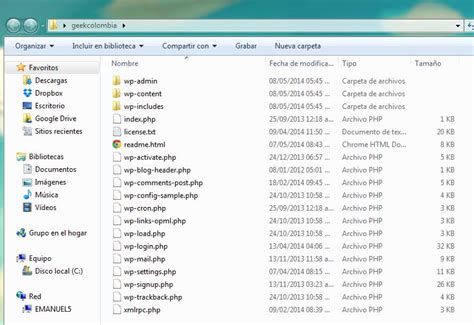 Como Crear Un Sitio Web Local En Wordpress Usando Xampp Un Geek En Colombia