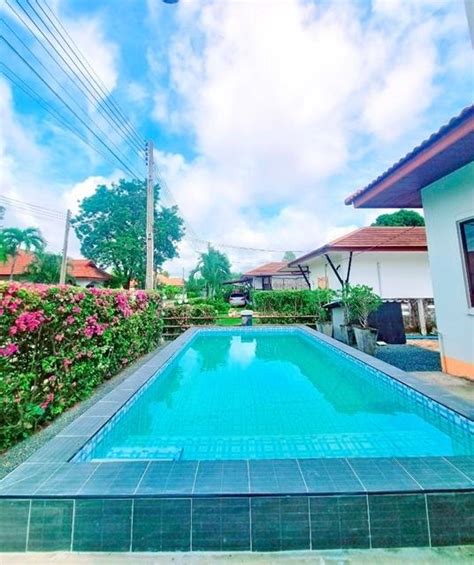 หาดแม่รำพึง ใหญ่มาก ให้เช่าพูลวิลล่าถูก 105ตรว 454ตรม 4นอน Ennxo
