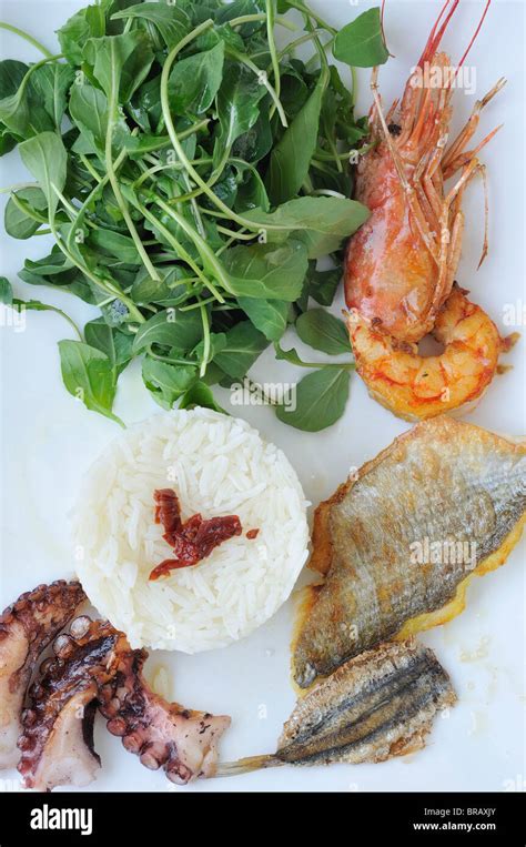 Triest Italien Seafood Grill im Audace Café Piazza Unità d Italia