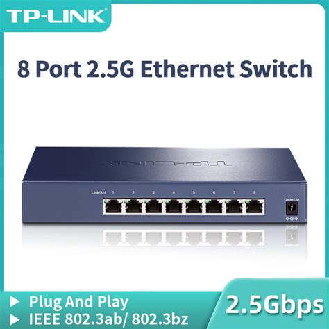 Tp Link 25g Ethernet Switch 8 Port 25gbase T Network Switcher Rj45