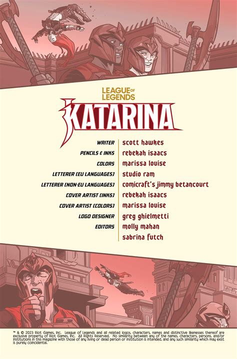 Katarina Issue 5 League Of Legends Wiki Fandom