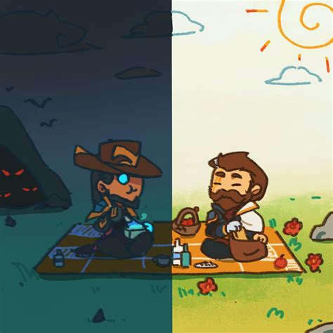 Carrd On Twitter 野餐的好天气☀️ Twistedfate Graves