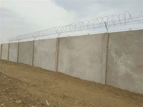 Precast Compound Wall Precast Single Panel Compound Wall Manufacturer From Gandhinagar