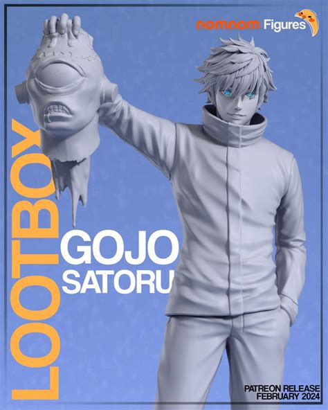 3d File Satoru Gojo 🦸 ・3d Printing Idea To Download・cults