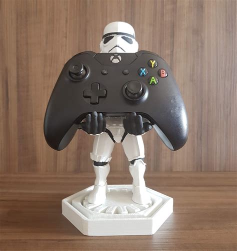 Cableguy Suporte Controle Stormtrooper Celular Ps4 Ps5 Xbox Mercado Livre