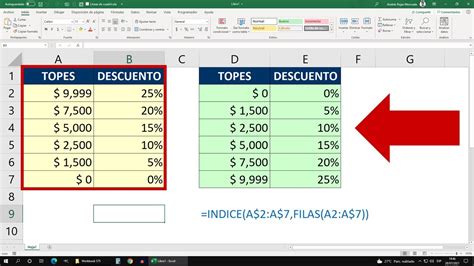 Cómo Invertir Un Rango De Celdas Con Una Fórmula En Excel Youtube