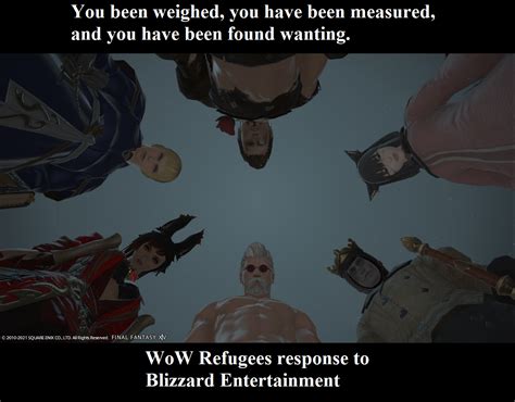 My Response To Blizzard Rffxiv