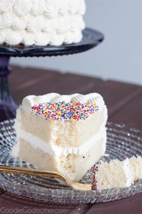 White Cake Recipe From Scratch Goodie Godmother A Recipe And