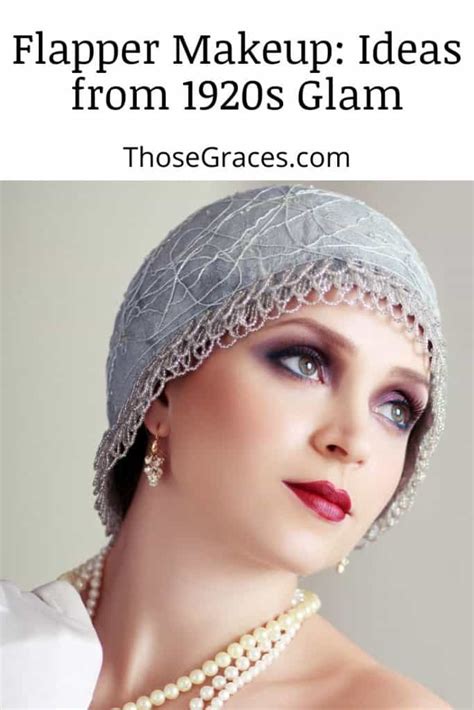 1920 Flapper Makeup And Hair