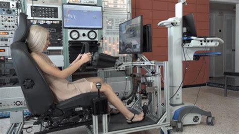 Anna Takes Her First Drive In The Simulator Mp4 720p The Pedal