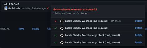 Passing Status Check Doesnt Overwrite Failed One On Commit · Issue 908 · Actionsrunner · Github