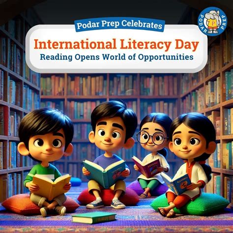 Internationalliteracyday Literacyday Podar Prep Karnataka