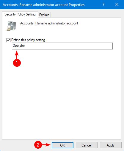 Rename Administrator Account With Group Policy ALI TAJRAN