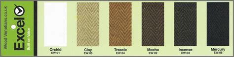 Decora Excel EW 01 35 50mm Wood Blind
