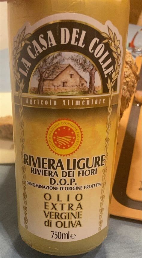 Olio Extra Vergine Di Oliva Riviera Ligure Riviera La Casa Del Colle 750 Ml