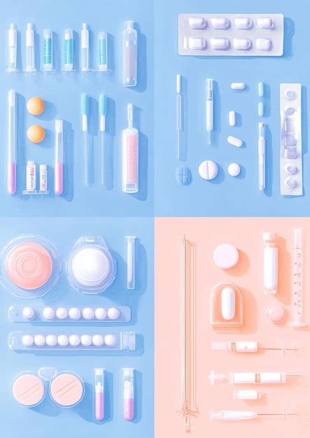 A Colorful Infographicstyle Illustration Of Various Hormonal