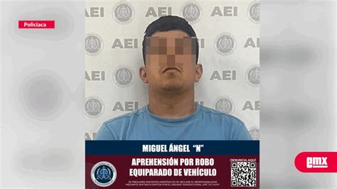 Detienen a sujeto por venta de vehículo robado El Mexicano