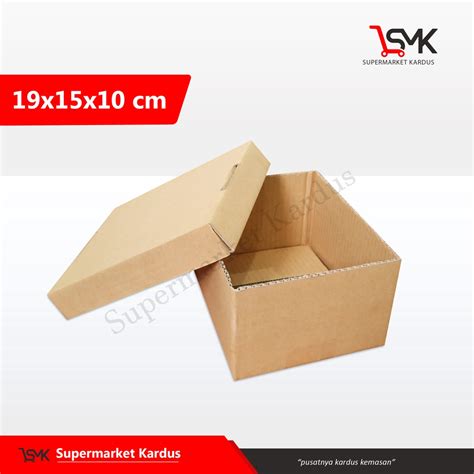 Jual Kardus Box 19x15x10 Cm Top Bottom Shopee Indonesia