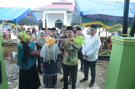Bupati Satono Mewiisuda 8 Tahfiz Quran Dan Resmikan Balai Latihan Kerja