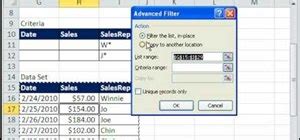 How To Extract Records Using MS Excel S Advanced Filter Tool