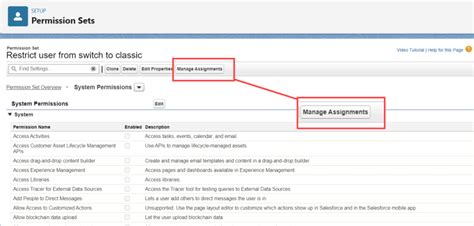Restrict Users Switching Lightning To Classic In Salesforce