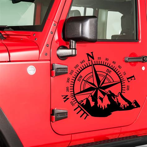 Buy Lifeup Car Decals Compass Hood Decalcar Window Decalsdoor Decal Waterproof Car Decal