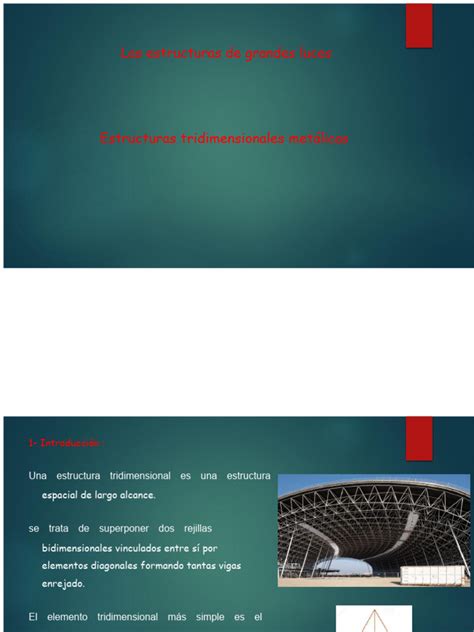 Estructuras Tridimensionales Metálicas Pdf Tornillo Braguero