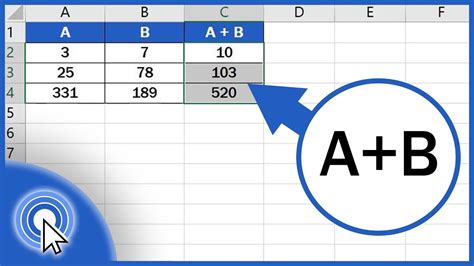 How To Add Between Numbers In Excel Formula