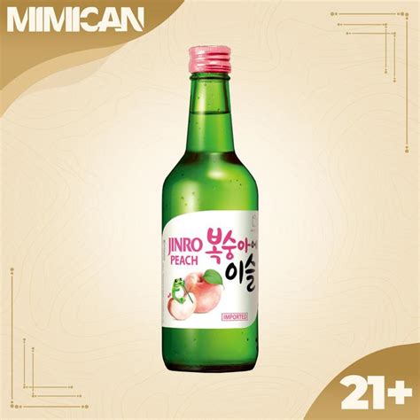 Jual Soju Jinro Jinro Peach Kota Bandung Toko Mimican Tokopedia