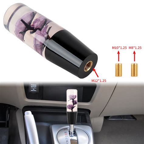 Universal 150mm Jdm Resin Rose Shift Knob Coolshiftknobs