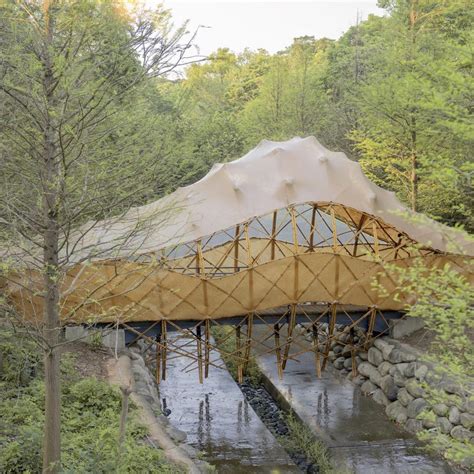 Bridge Cocoon｜bamboo Booth Longlists Dezeen Awards 2024