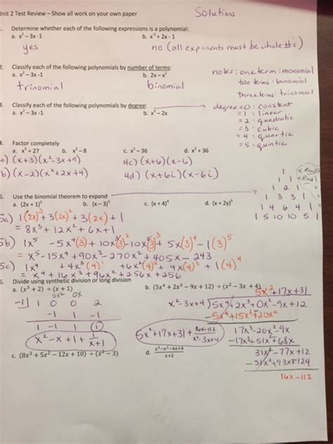 Unit Solving Quadratic Equations Answer Key Gina Wilson Tessshebaylo