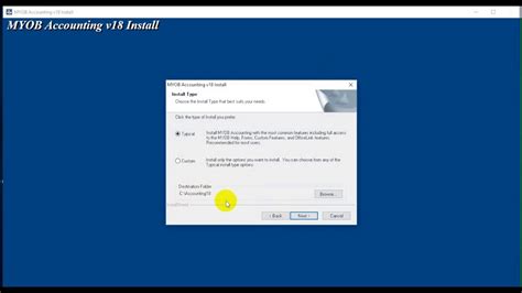 Tutorial Cara Instal Myob Accounting V18 Terbaru Youtube