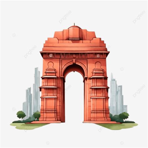 India Gate Indian Famous Place India Gate India Gate PNG Transparent