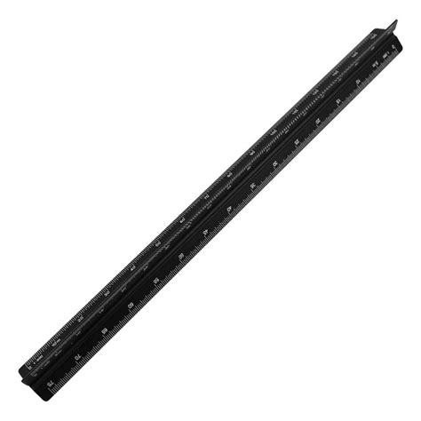 Sylvtty Aluminum Alloy Engineering Scale Ruler High Precision