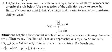 Solved I Know How To Negate This But How Do I Show That A Chegg Com