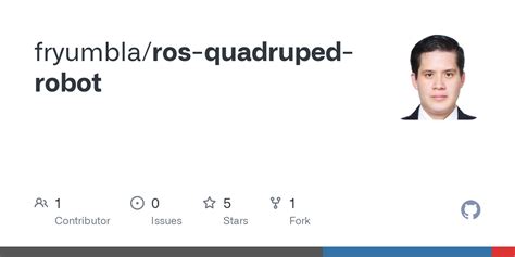 github fryumbla ros quadruped robot
