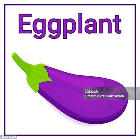 Eggplant Clip Art Vector Illustration Stock Illustration Download