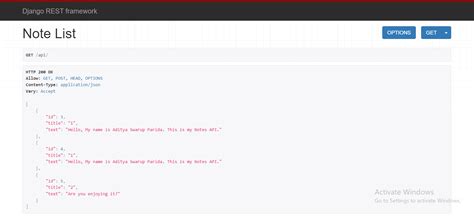 Github Adityaswarupparidarestapi Project Notes Api A Django Restful Api