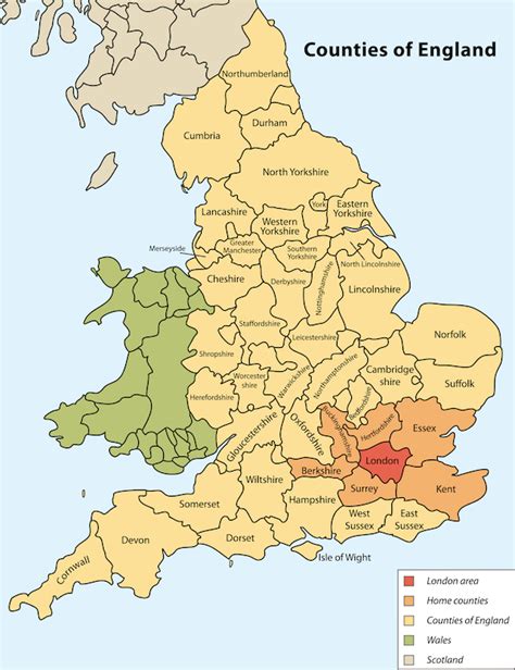 Counties Of England Map And Facts Mappr 42 Off